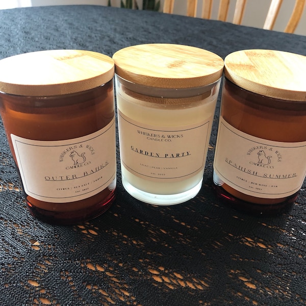 Spruce & Cedar Candle | 10 Oz. Winter Holiday Candle | 100% Soy Wax - Etsy