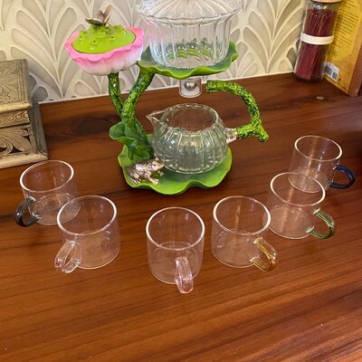 Glass Boiling Tea Pothigh Temperature Resistant Steaming - Etsy