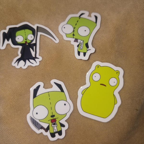 Gir Pin Knife Meme Enamel Pin Gift Set Anime Lovers Gift Funny Lapel ...