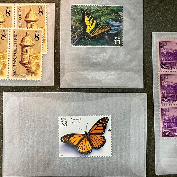 One 1 Unused Postage Stamp Monarch Butterfly 33c // 33 Cent Stamp - Etsy