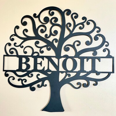 Split Monogram Family Tree Svg, Tree Svg, Family Tree Svg, Split Tree ...