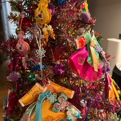 Daenggi 댕기 Traditional Korea Hair Accessories Korean Hanbok Accessories ...