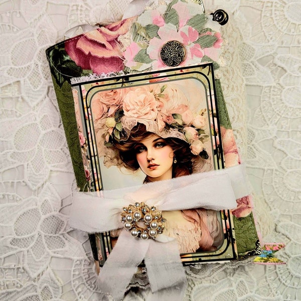 Victorian Vogue Vol.2 - Timeless Threads in Fashion Journaling Junk Journal Digital Kit Journal ...