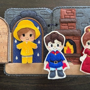 Quiet Book Pattern in the Hoop Machine Embroidery Design. Busy | Etsy