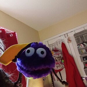 Blue Shaggy Shnoz-pro Professional Monster Hand Puppet - Etsy