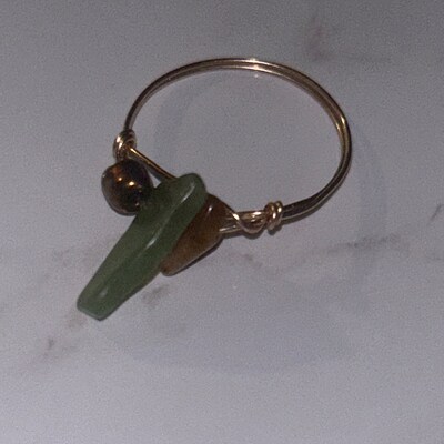 Custom Crystal Ring Handmade With Real Crystals you Choose the Crystals ...