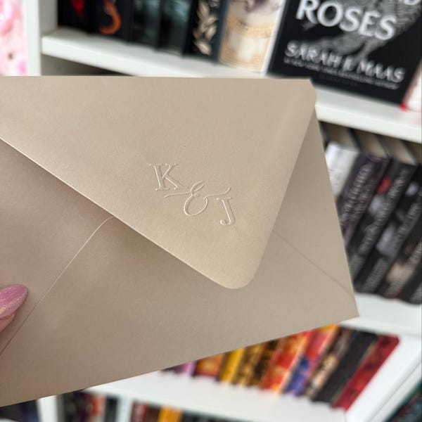 Monogram Embosser | 48 Designs | Custom Your Wedding Embosser | Napkin ...