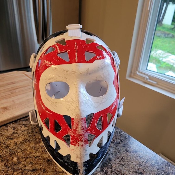 Montreal Ken DRYDEN Ice Hockey Mask Goalie Helmet 1:1 Scale Home Decor ...