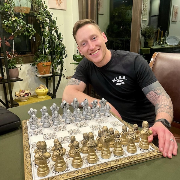 Reynard the Fox Chess Set - Large Chess Pieces - Made to Order - Chess ...