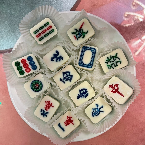 Mahjong, Chocolate Mahjong, Mahjong Chocolate, 巧克力麻将, 麻将巧克力，mahjong ...