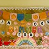 New Year Bulletin Board Kit - Popcorn Door Decoration - Poppin' Into ...