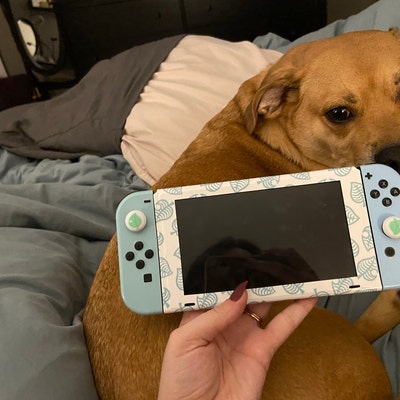 Nintendo Switch Skin Decal Green Leaf // High Quality Animal Leaf 3M ...