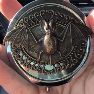 Bat Compact Mirror - Victorian Steampunk - Goth - Horror - Vampire ...
