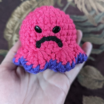 Crochet Pattern, Reversible Octopus Plush, Double Sided Crochet Toy NO ...