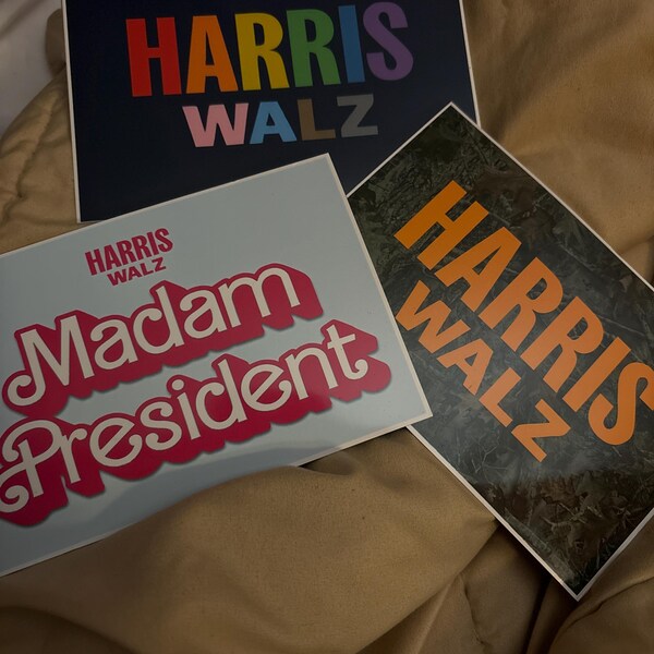 MEGA BUNDLE printable Harris Walz Signs, Instant Download PDF Diy ...