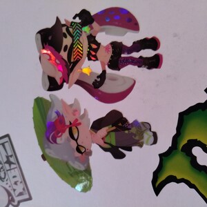 Squid Sisters Concert Poster Artist Print Illustration - Etsy