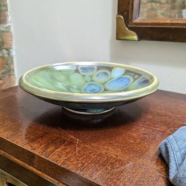 Pitcher Pottery Brown and Cream Ceramic Pitcher 32 Oz Cottage Core ...