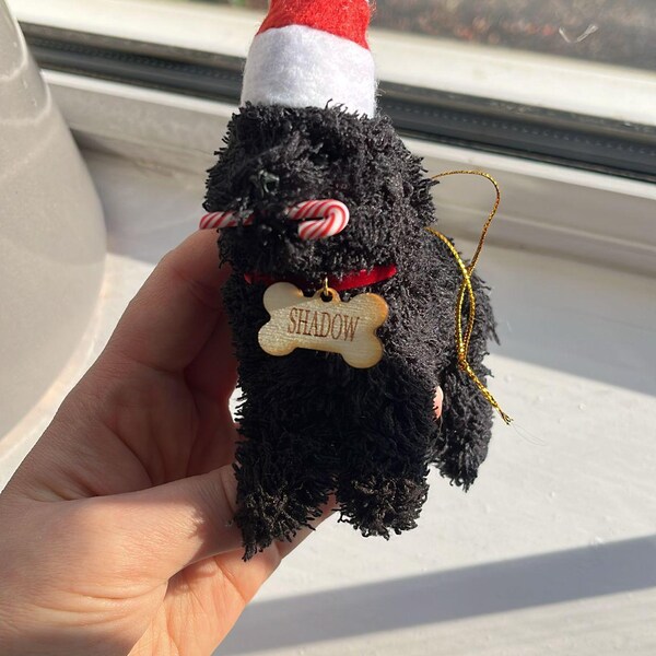 Fetch Doodle Dog Ornament Personalized | Doodle Ornament | Dog ...