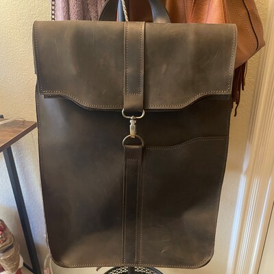 Handmade Leather Backpack Women,leather Backpack Woman,laptop Backpack ...