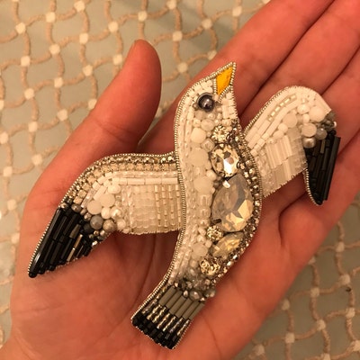 Beaded Brooches tropical Chameleon. Handmade Designer Brooch. High ...