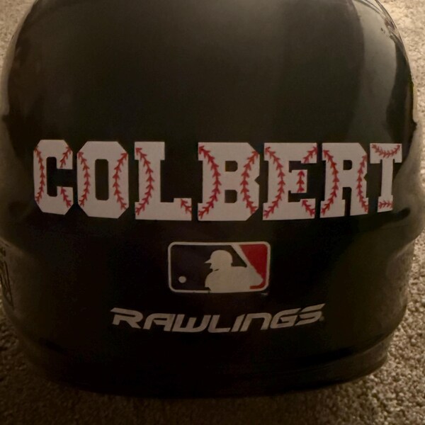 CUSTOM BASEBALL NAME/ Custom Baseball Name Decal/ Baseball Team Decal ...