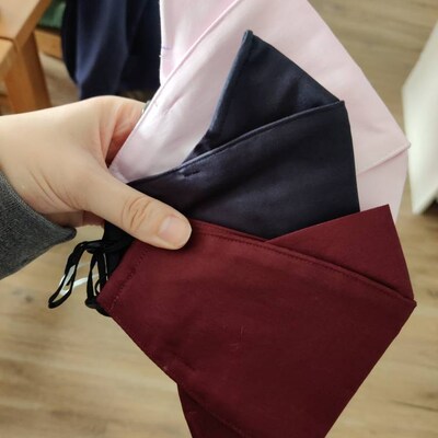 Premium 3-layer Filter Pocket 3D Face Mask Anti Fog Mask for Glasses ...