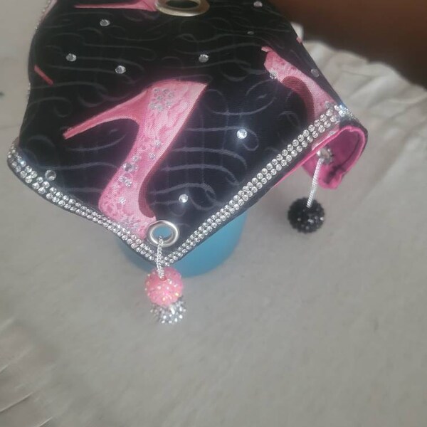 Bling White Handheld Fan – Rhinestone Mini Fan With Lanyard | 4-speed ...