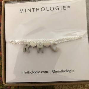 Iro Name Necklace N5 Personalized Necklace, Letter Necklace, Initial ...