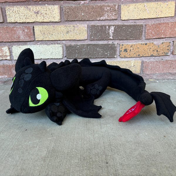 Neck Dragon Plush Sewing Pattern .pdf Tutorial Posable Wearable ...