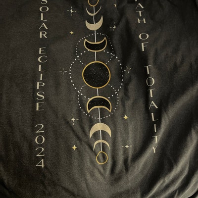Total Solar Eclipse Shirt Path of Totality Shirt Countdown to Totality ...