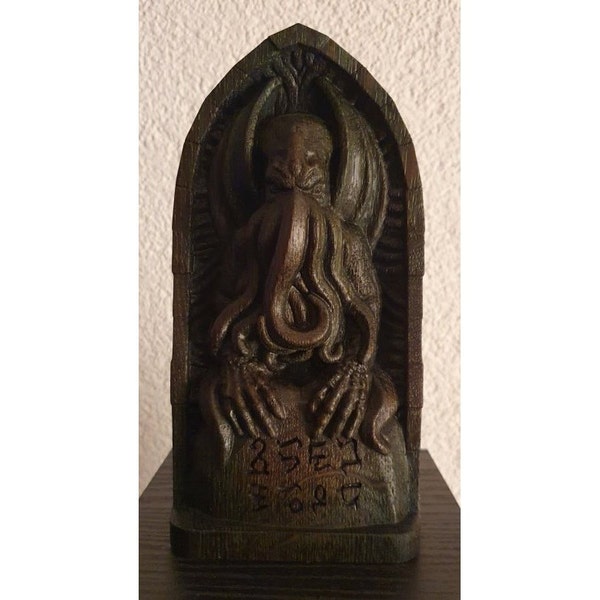 Cthulhu Lovecraft Statue Altar Souvenir Space Horror Tentacles R'lyeh ...