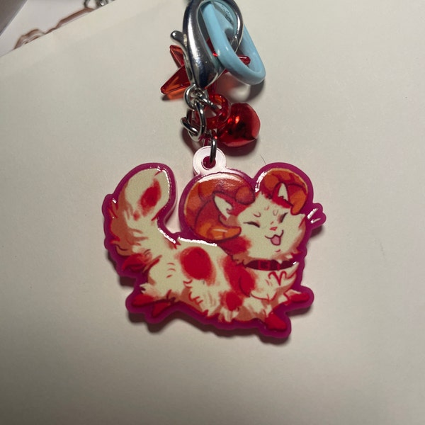 YIPPEE ! Confetti Furry Tag Keychain - 7 CM - TBH Creature - Etsy