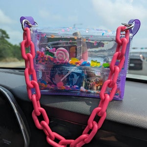 Liquid Glitter Tiny Wallet Life in Plastic, It's Fantastic Pink Small ...