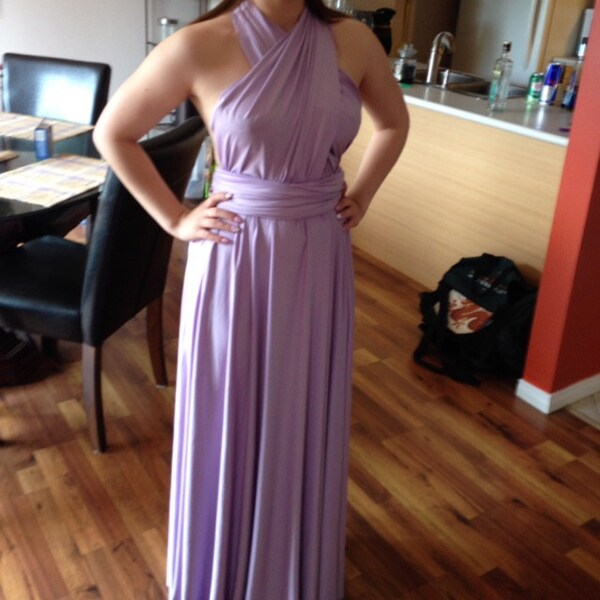 Maroon Burgundy Custom Handmade Infinity Wrapping Convertible ...