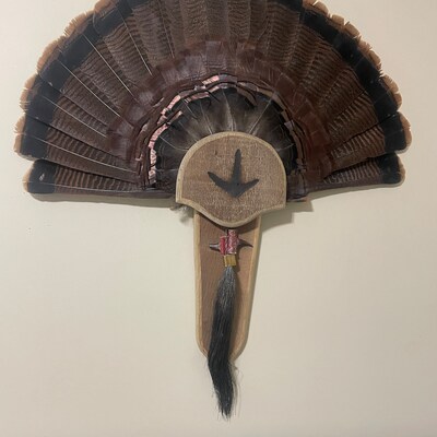 Classic Turkey Fan Mount - Etsy