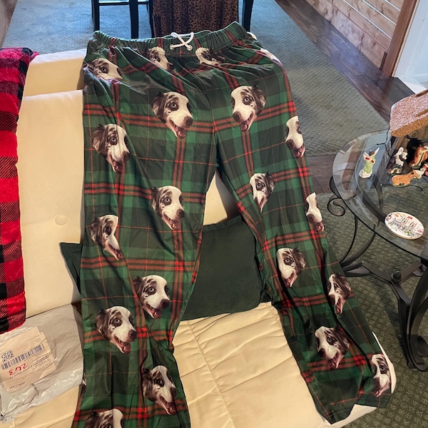 Customized Pajama Pants With Photo, Couples Photo Pants, Pictures ...