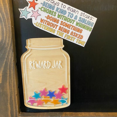 Personalized Reward Jar Magnet for Kids, School and Teacher Classroom ...