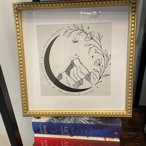 ACOTAR Tattoo Design Officially Licensed ACOMAF Acosf - Etsy