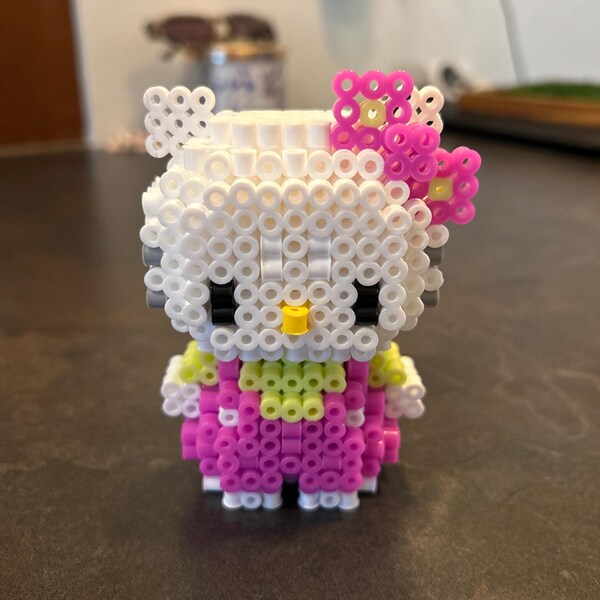 Deer 3D Perler Bead Pattern Tutorial - Etsy