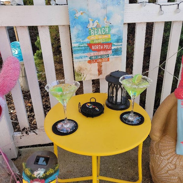 Set of 2 Fake Tequila Shots With Lime, Fake Drinks, Resin Art, Props ...