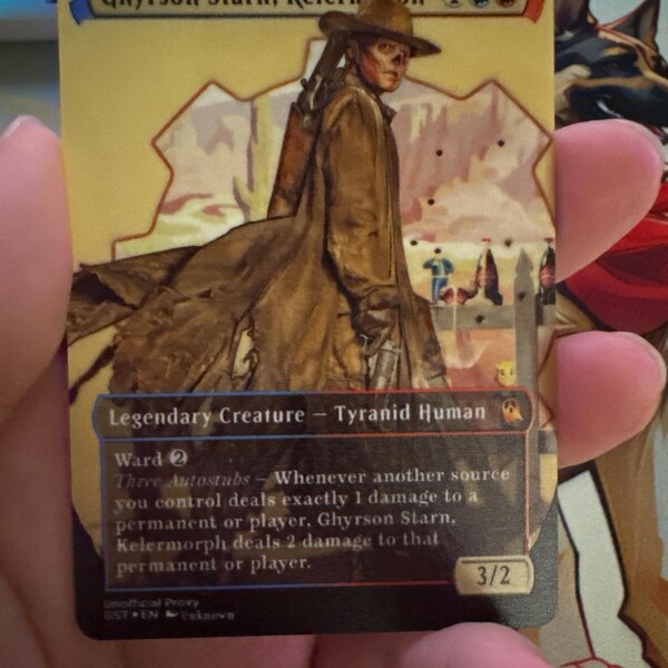 Narset Enlightened Exile Full Borderless Metal Proxy For Commander Etsy