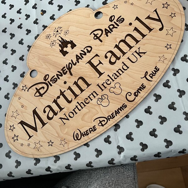 Disney Themed Pram Sign - Stroller Sign | Personalised Push Chair Sign ...