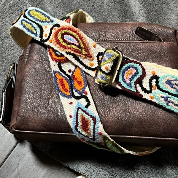 Embroidered Belt, Peruvian Belt, Wool Belt, Flower Belt, Bohemian Belt ...