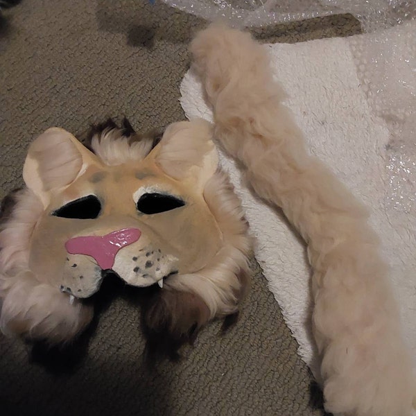 Premade Animal Mask and Tail Sets - Etsy