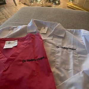 Personalized Kids Dinosaur Lab Coat With Tyrannosaurus Rex - Etsy