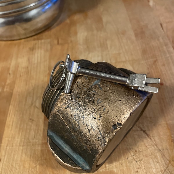 Chrome Halligan Bottle Opener Keychain - Firefighter Gift - Etsy