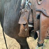 Saddle Drink Holder Genuine Cowhide Leather - Etsy