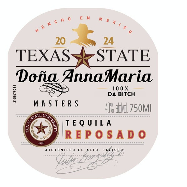 Printable Patron 200ml Bottle Label Editable Customize, Tequila ...