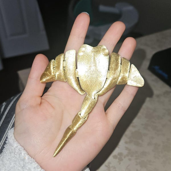 Tiny Stingray, Cinderwing3d, STL File for 3D Printing, STL Print Files ...