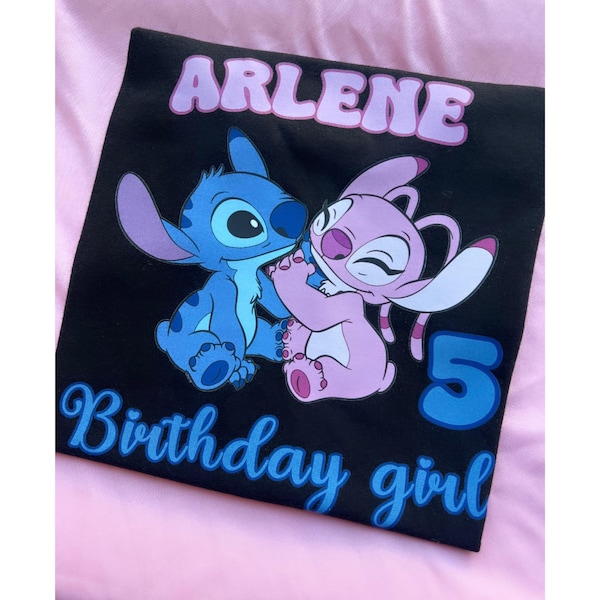 Gender Reveal Baby Shower Boy or Girl Stitch and Angel Party Bundle ...